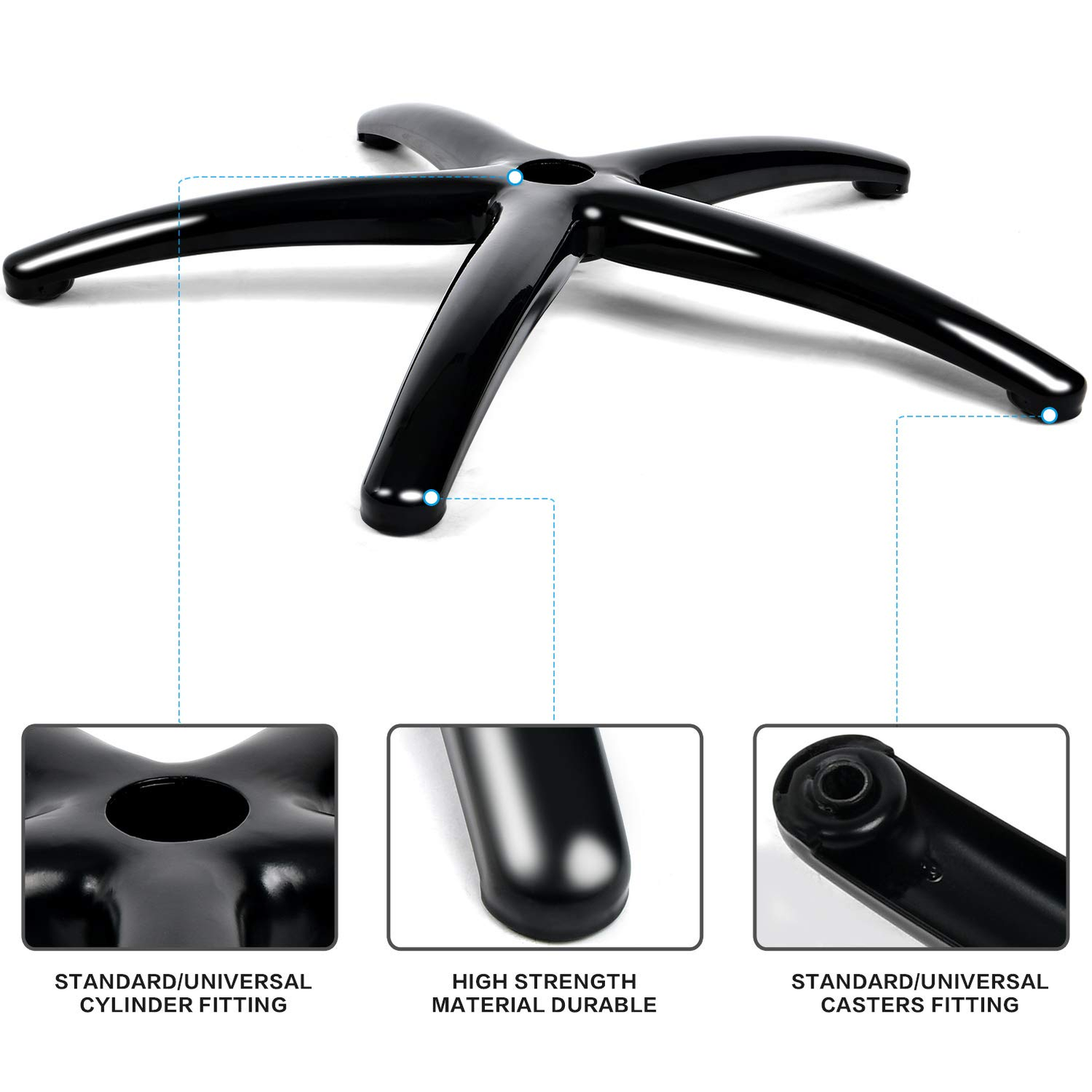 Comfortable Gaming Chair Strong Metal Base | GTRACING — GTPLAYER Gaming ...